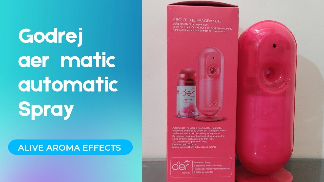 unboxing & installation overview/ Godrej aer matic best automatic spray ...