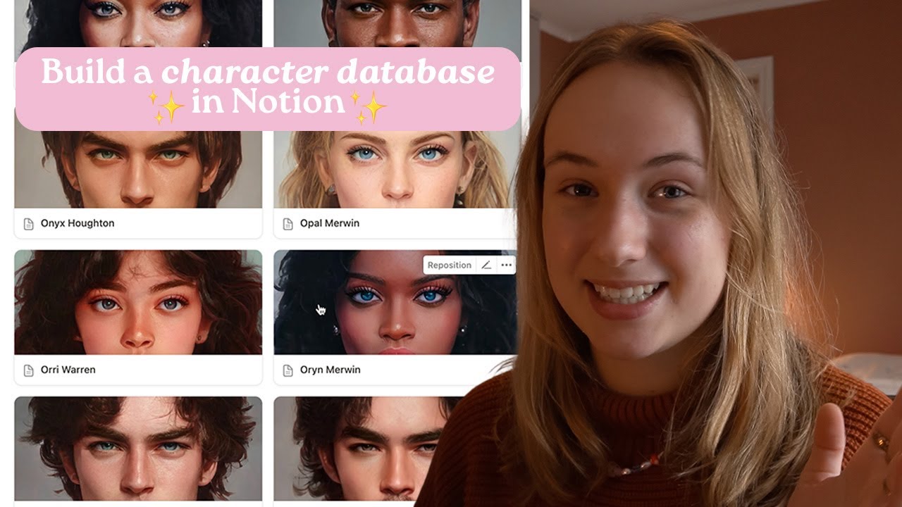 Notion for Writers: Create the Ultimate Character Database - YouTube