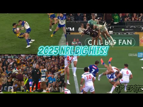 2025 NRL Big Hits!