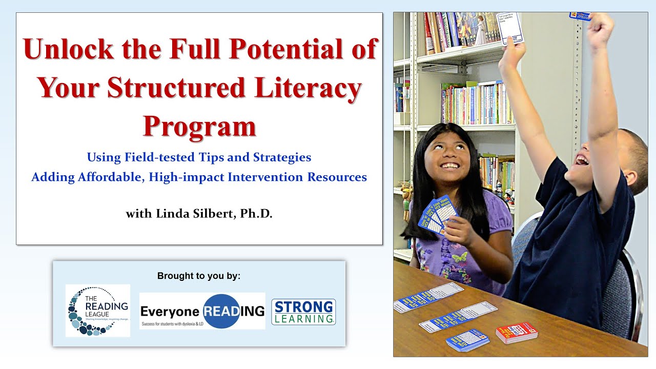 Unlock the Full Potential of Your Structured Literacy Program - YouTube