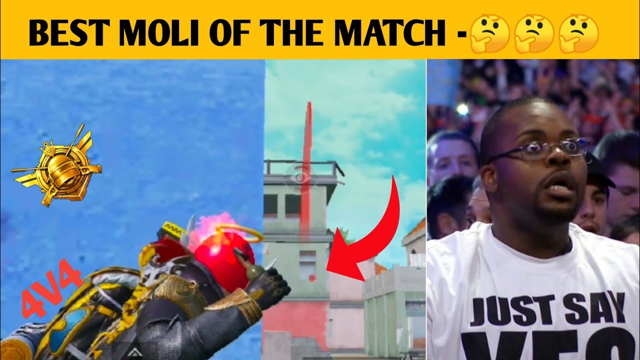 Best moli of the match...4v4..Pubg Mobile gameplay - YouTube