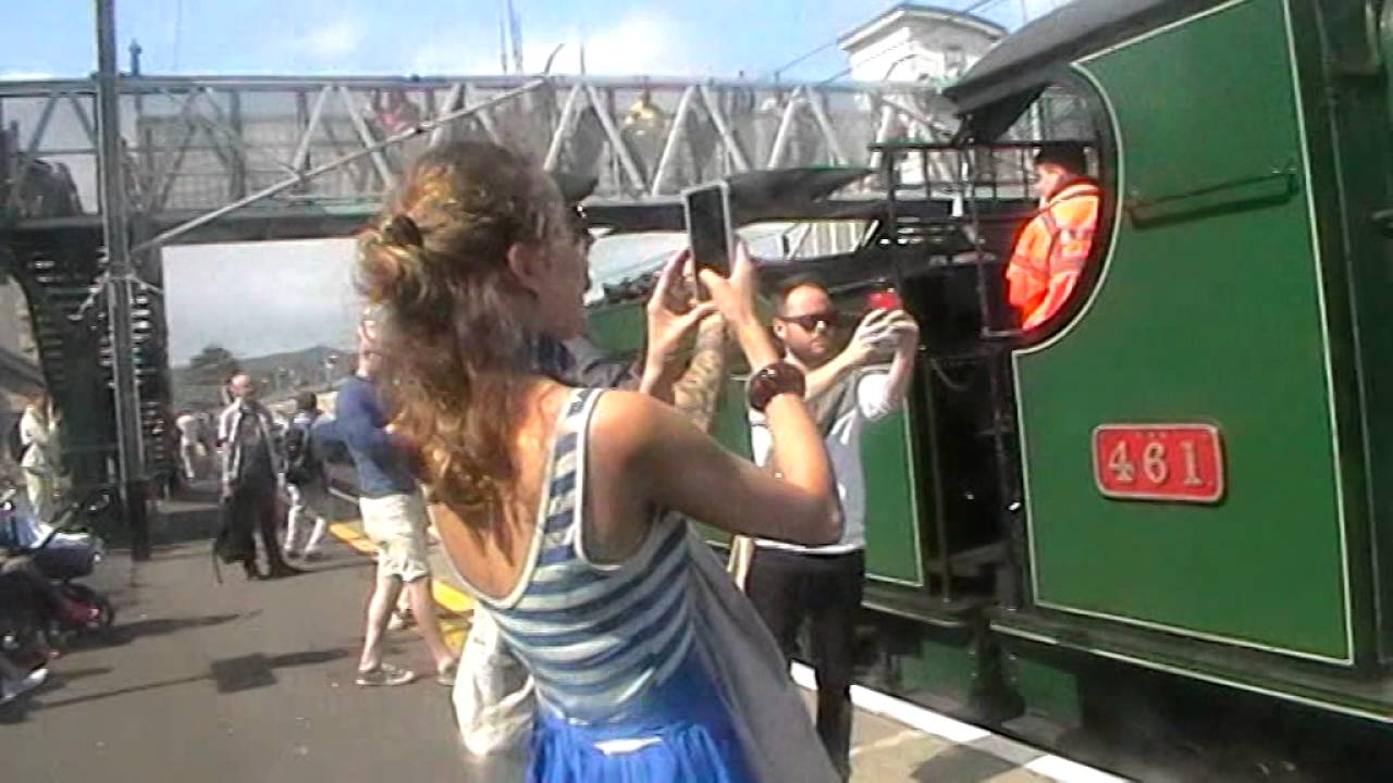 RPSI No. 461 running around cravens at Greystones - YouTube