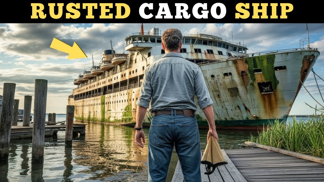 Everyone Ignored This Cargo Ship — Until a Broke Dad Bought It - YouTube