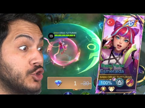 MLBB BEDAVA VERDİ YUH! Esmeralda Yeni Kostüm Nasıl Oynanır? Mobile Legends Allstar