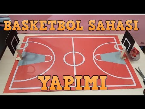 BASKETBOL SAHASI YAPIMI/ BASKETBALL COURT DIY
