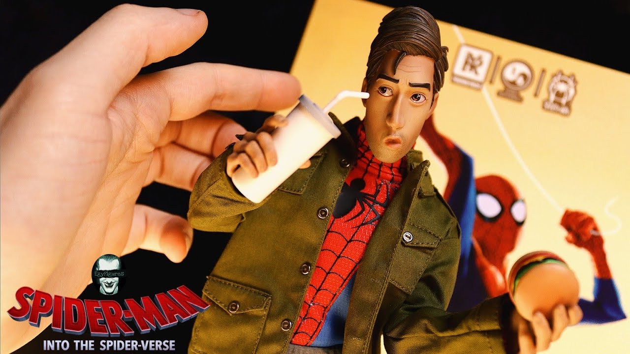 Young Rich Toys Peter B Parker 1/6 Scale Figure Spider-Man Into The ...