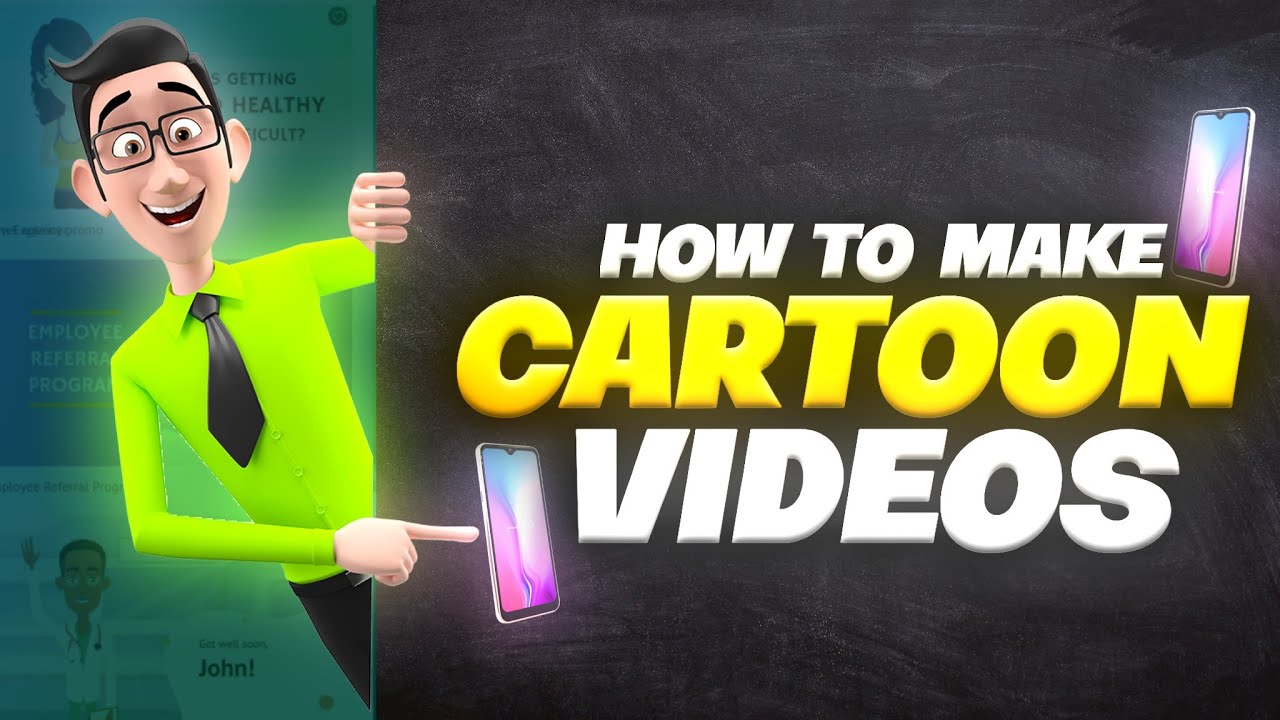 How to make cartoon videos in Mobile Hindi Secret tricks YouTube - YouTube