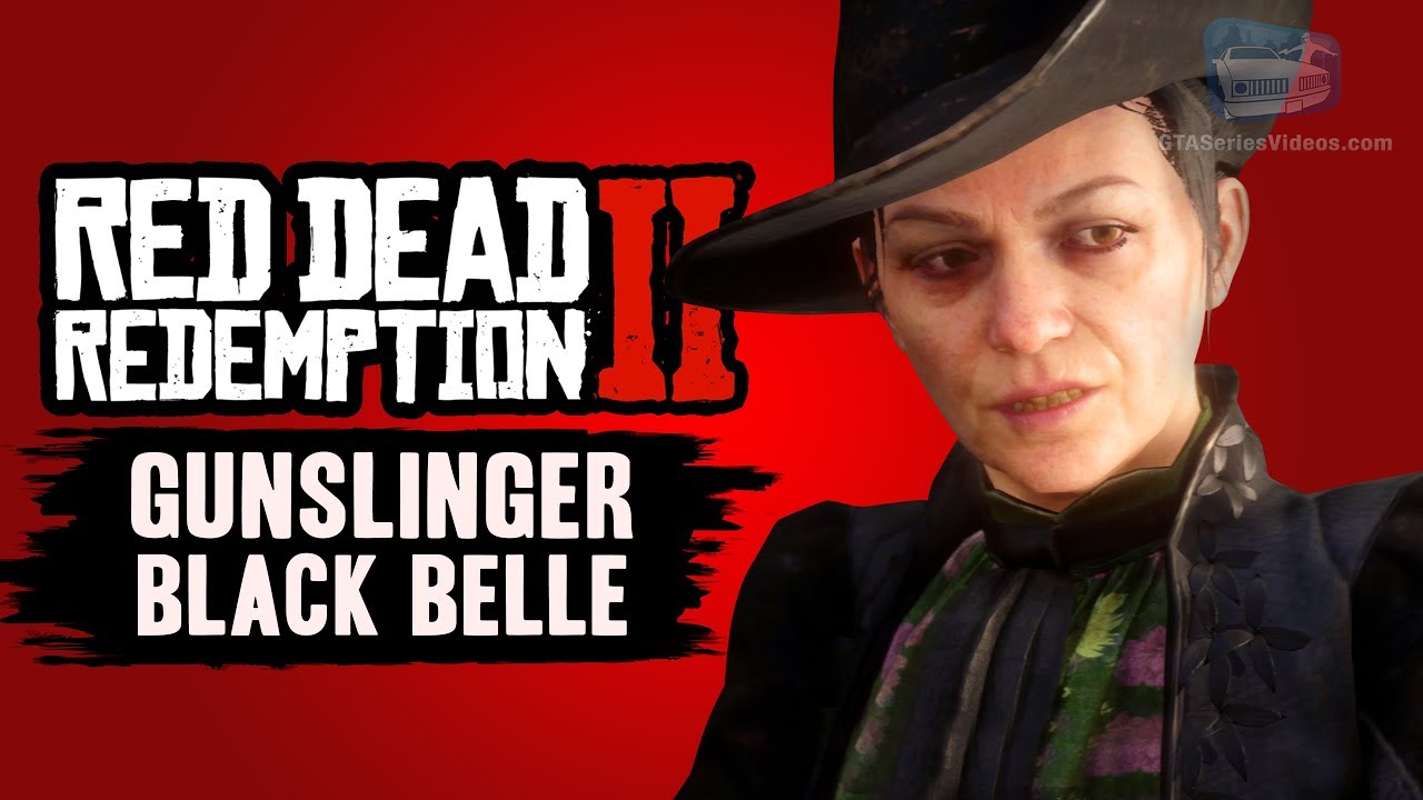 Red Dead Redemption 2 Black Belle (RDR2 Gunslinger) - YouTube