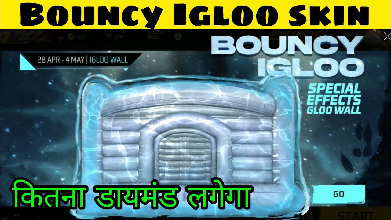 Bouncy Igloo Total Diamond | All events details | New gloo wall Skin ...