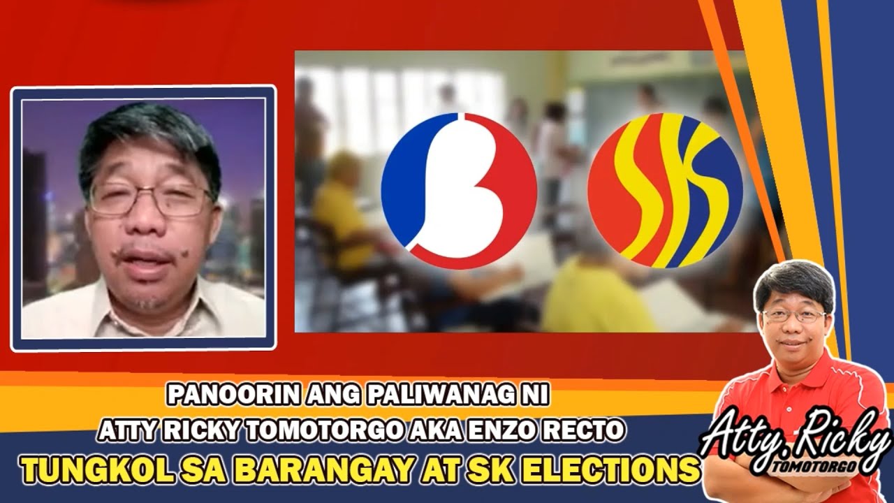 PANOORIN ANG PALIWANAG NI ATTY. RICKY TOMOTORGO A.K.A ENZO RECTO ...