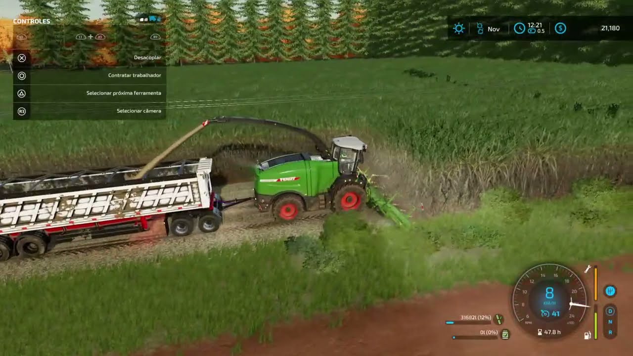 Fs22 dos amigos - BORA COLHER CANA DE AÇÚCAR! - YouTube