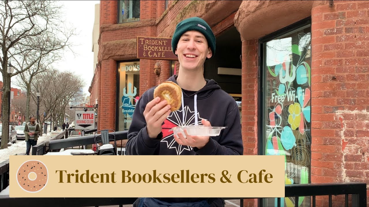 Bagel Review – Trident Booksellers & Cafe (Boston, MA) - YouTube
