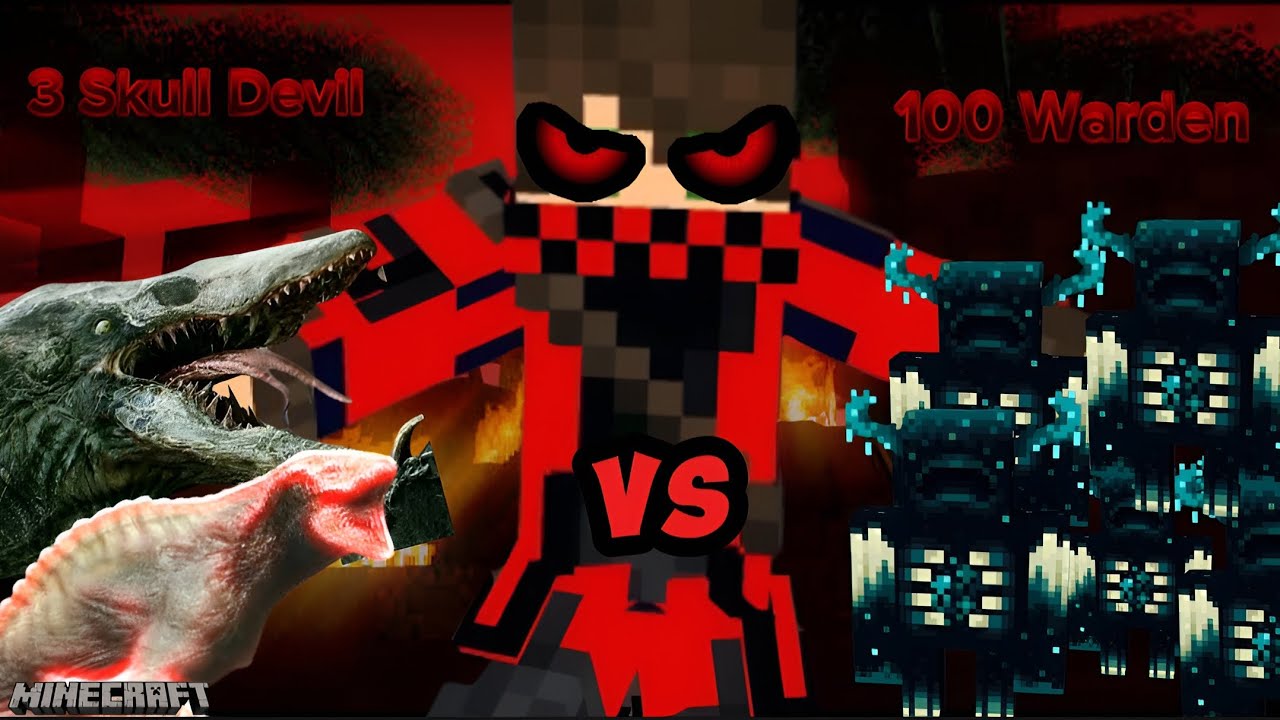HOLY TIGER,SKULL DEVIL🔥 VS WARDEN🔥,SNOW GOLEM,MEGA CREEPER,MEGA SKLETON ...