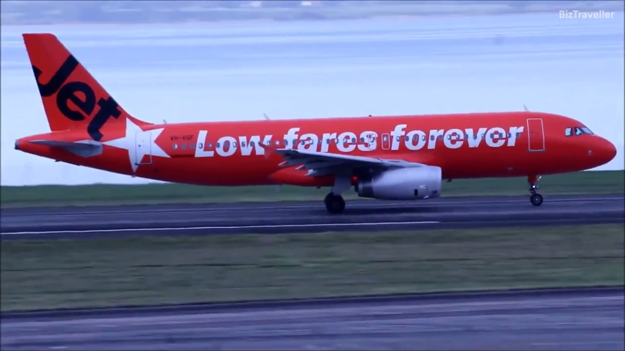 [Special Livery] JetStar A320 departs from Auckland for Christchurch ...