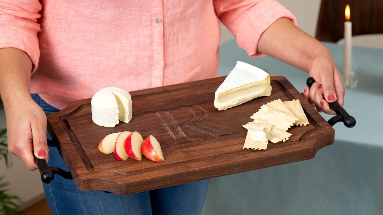 Big Wood Boards | Personalized Serving Boards - YouTube