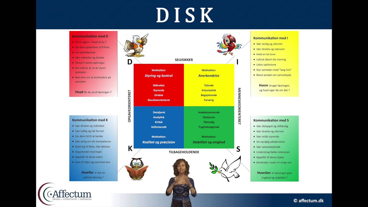 Introduktion til DISK profil - YouTube