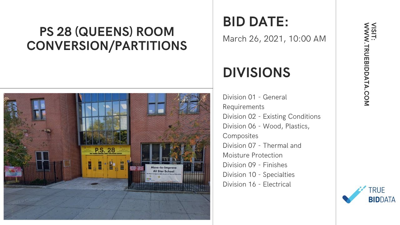 PS 28 (Queens) Room Conversion/Partitions - YouTube