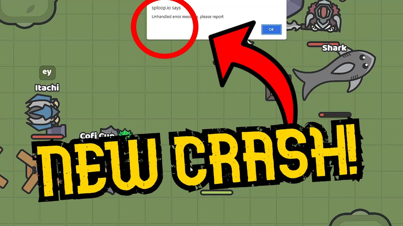 **NEW** Sploop.io CRASH HACK Discovered - YouTube