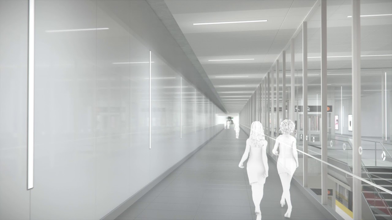 Kennedy Station Walk Through - YouTube