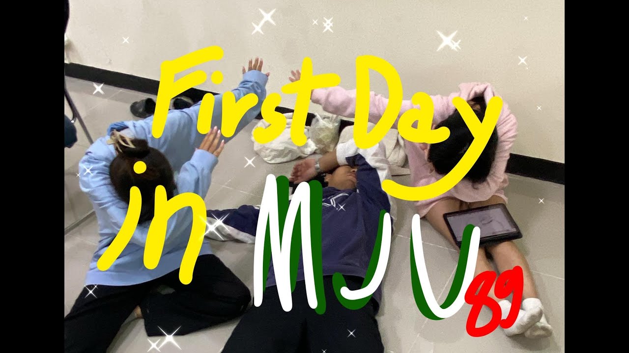 First day in MJU เด็กDCนะ อิอิ - YouTube