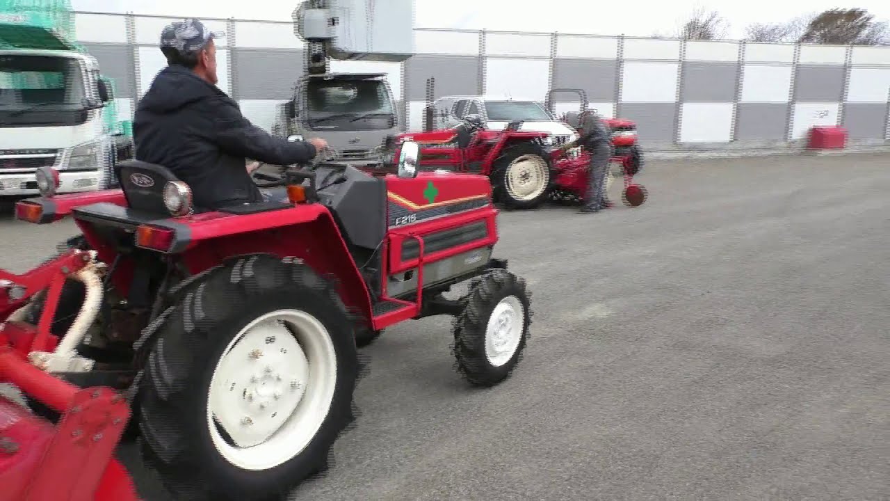 Обзор трактора Yanmar F215 на продаже в городе Владивосток! - YouTube