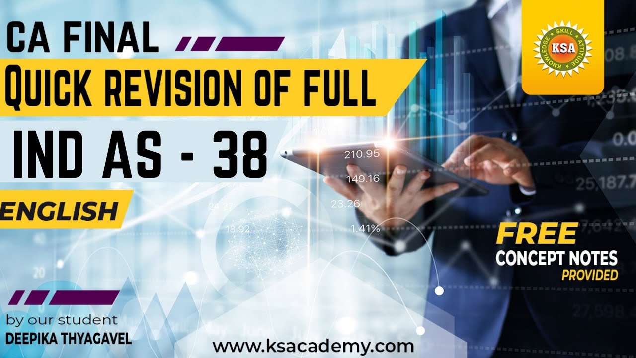 IND AS 38 |Full Coverage | CA Final | English | By Our Student Deepika ...