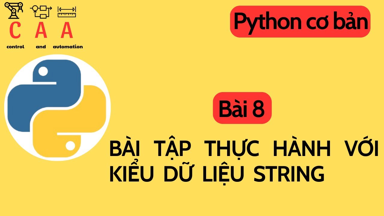 Python for beginners : Bài tập thực hành với kiểu dữ liệu chuỗi ký tự ...