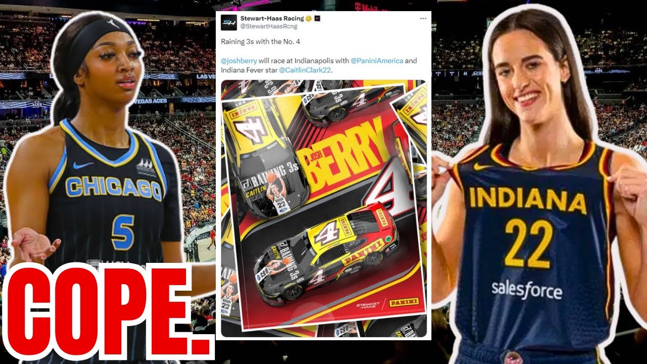 Caitlin Clark LANDS on NASCAR for Brickyard Race in Indy! Her WNBA ...