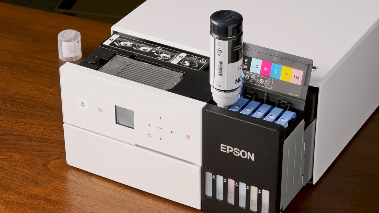 SureLab D570 I Ink Loading - YouTube