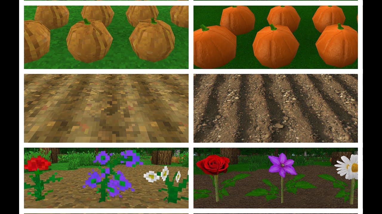 Epic Texture Packs Realistic 5.0 史诗级材质包 写实材质5.0 Survivalcraft - YouTube