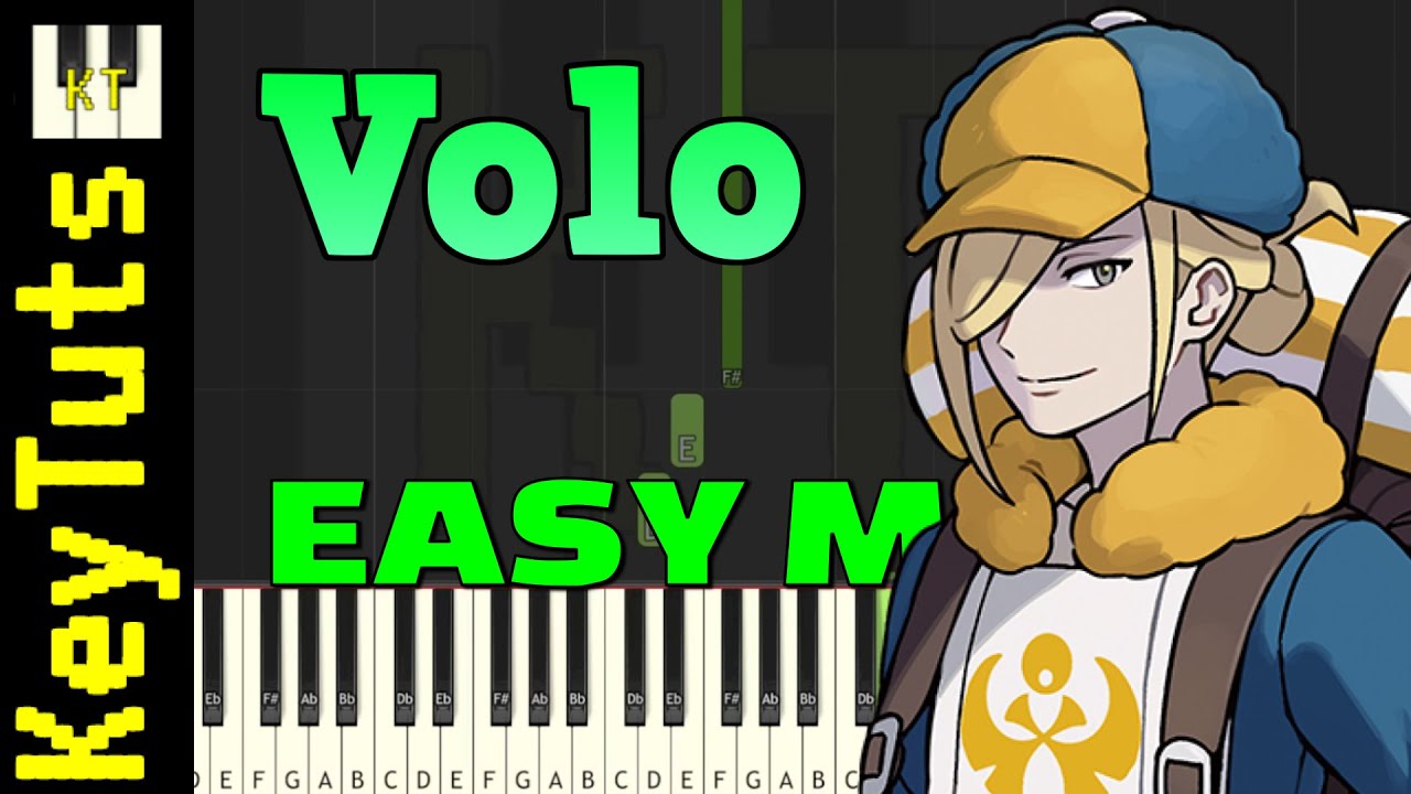 Volo Battle [Pokemon Legends: Arceus] - Easy Mode [Piano Tutorial ...