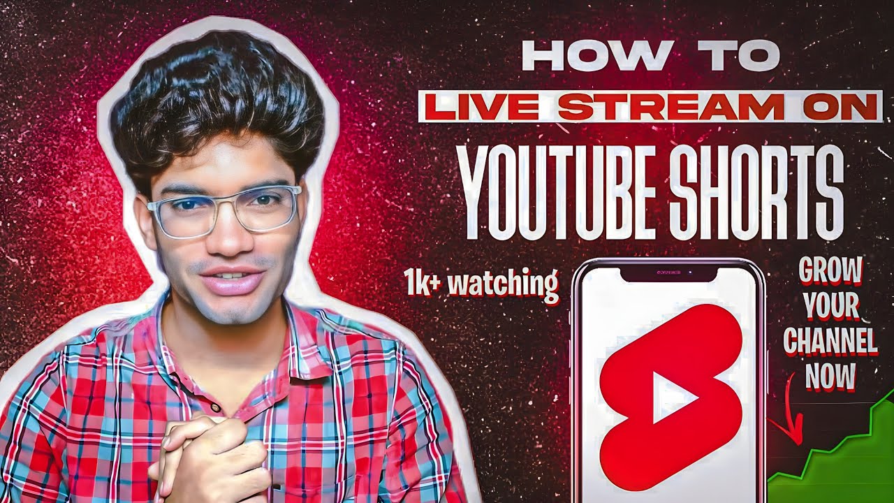 How to Live Stream on Youtube Shorts Feed | Vertical Live How To Vertical Stream YouTube Using ...