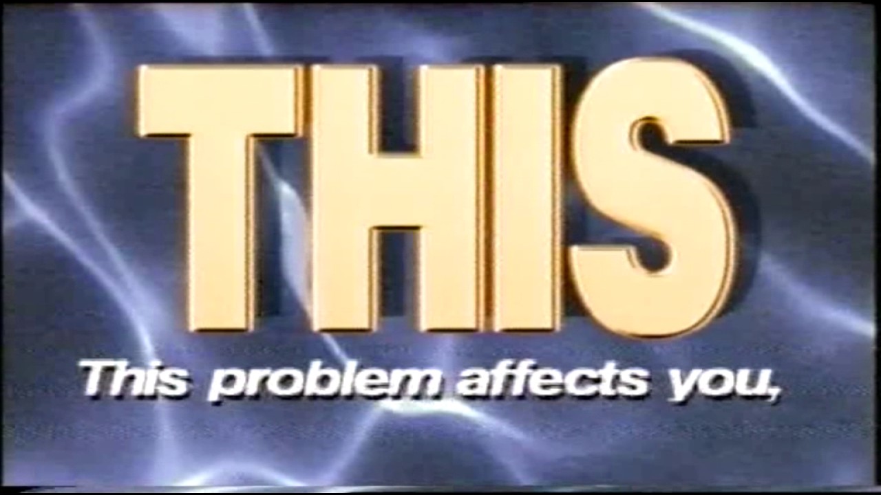 VHS Copy Warning 1992 - YouTube