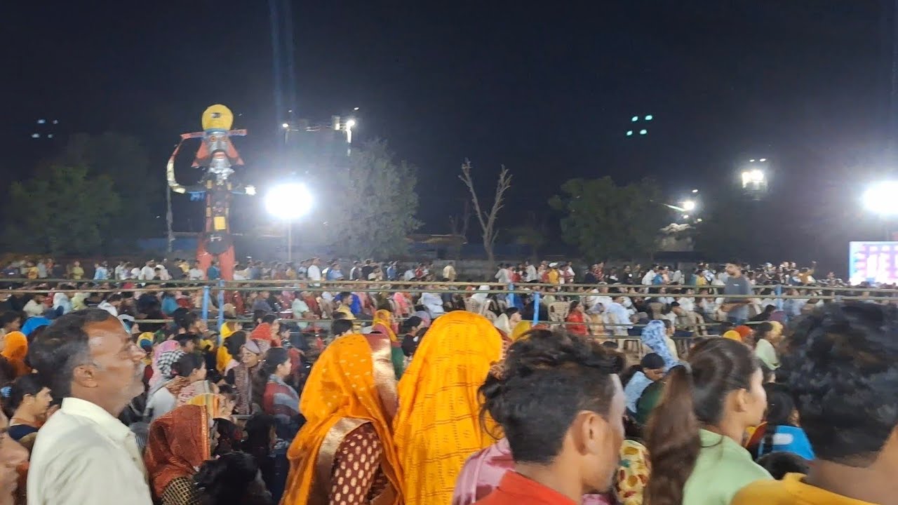 Dussehra in dehmi kalan | Celebrating Dussehra near MUJ | Dushahra ...