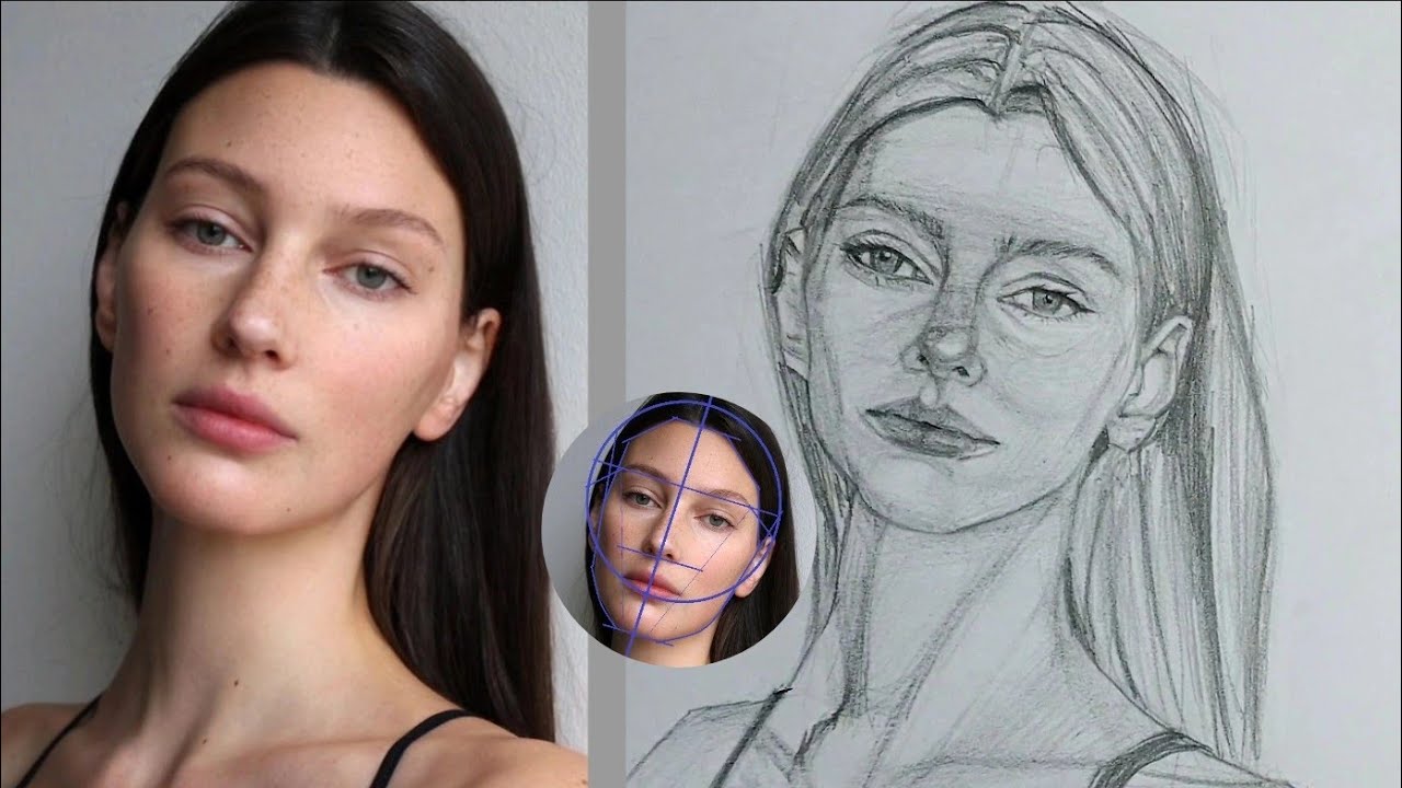 Simplify Face Drawing: Learn the pro Secrets! - YouTube