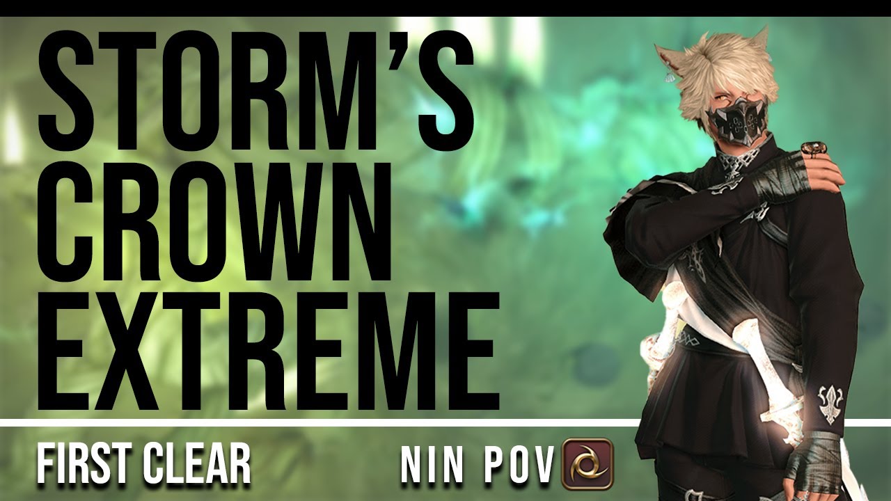 FFXIV Storm's Crown EXTREME First Clear | Nin PoV - YouTube