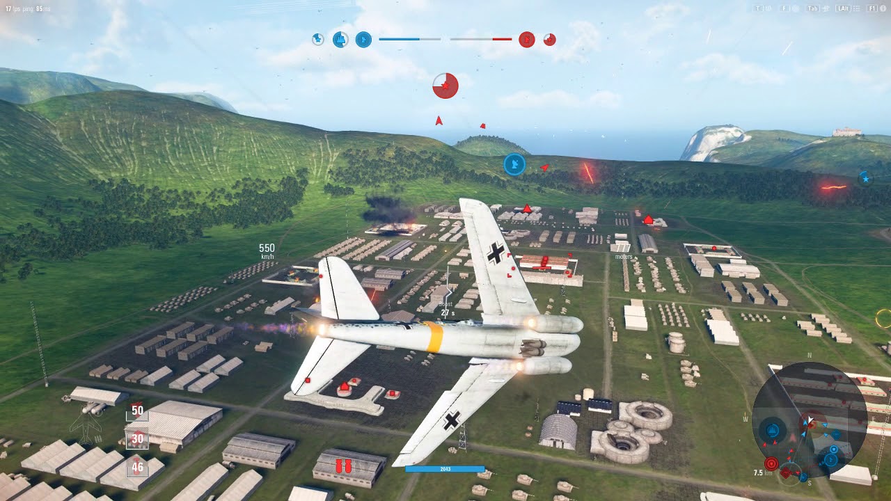 ME. P 1102 B World of Warplanes 2.0 German Tier X Ground Attacker ...
