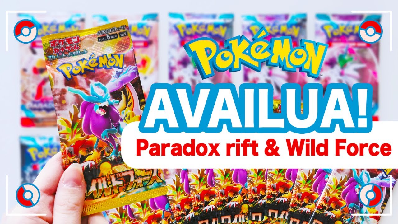 + Pokemon - Wild Force & Paradox Rift + Korttistoppi - YouTube