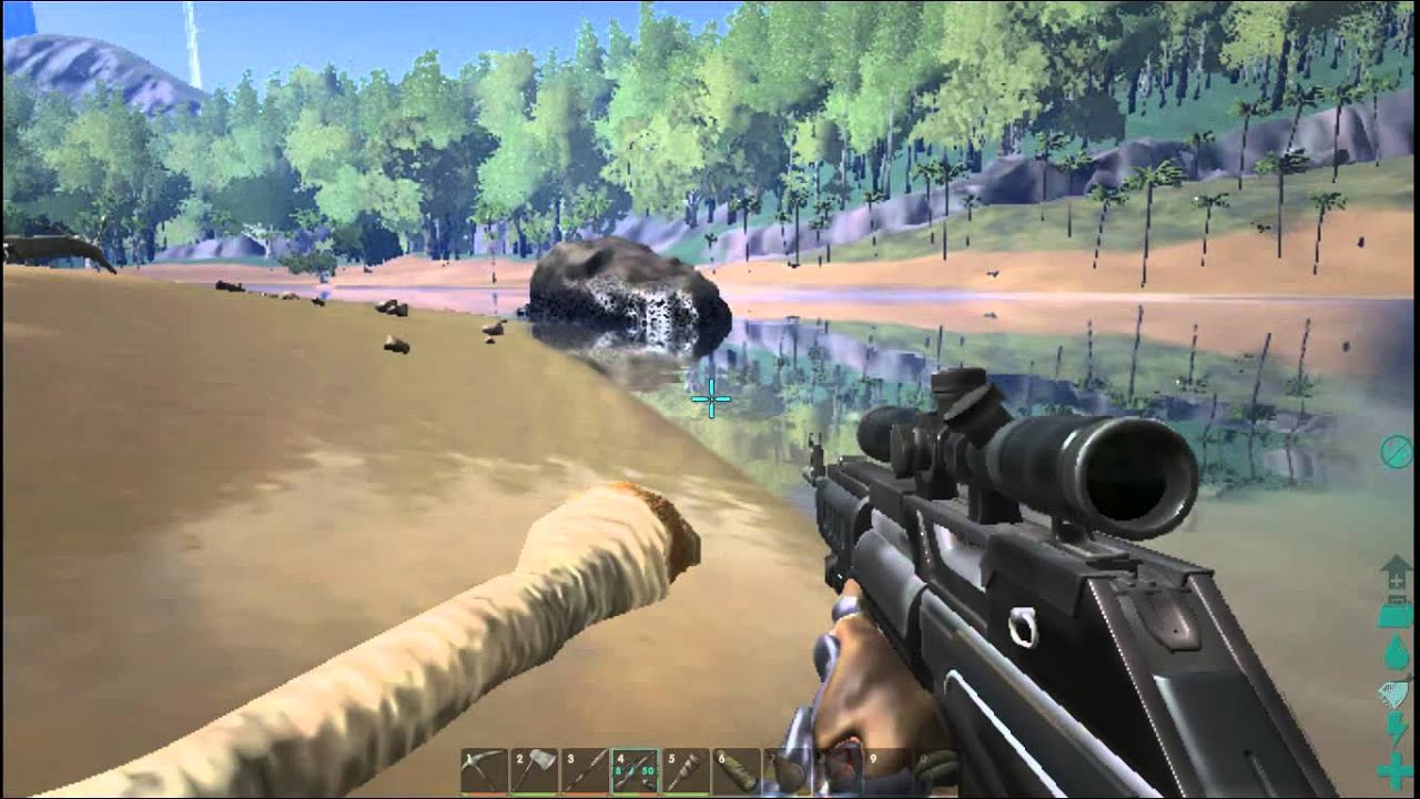 [ARK]方舟：生存進化 半自動狙擊槍(Fabricated Sniper Rifle)。 - YouTube