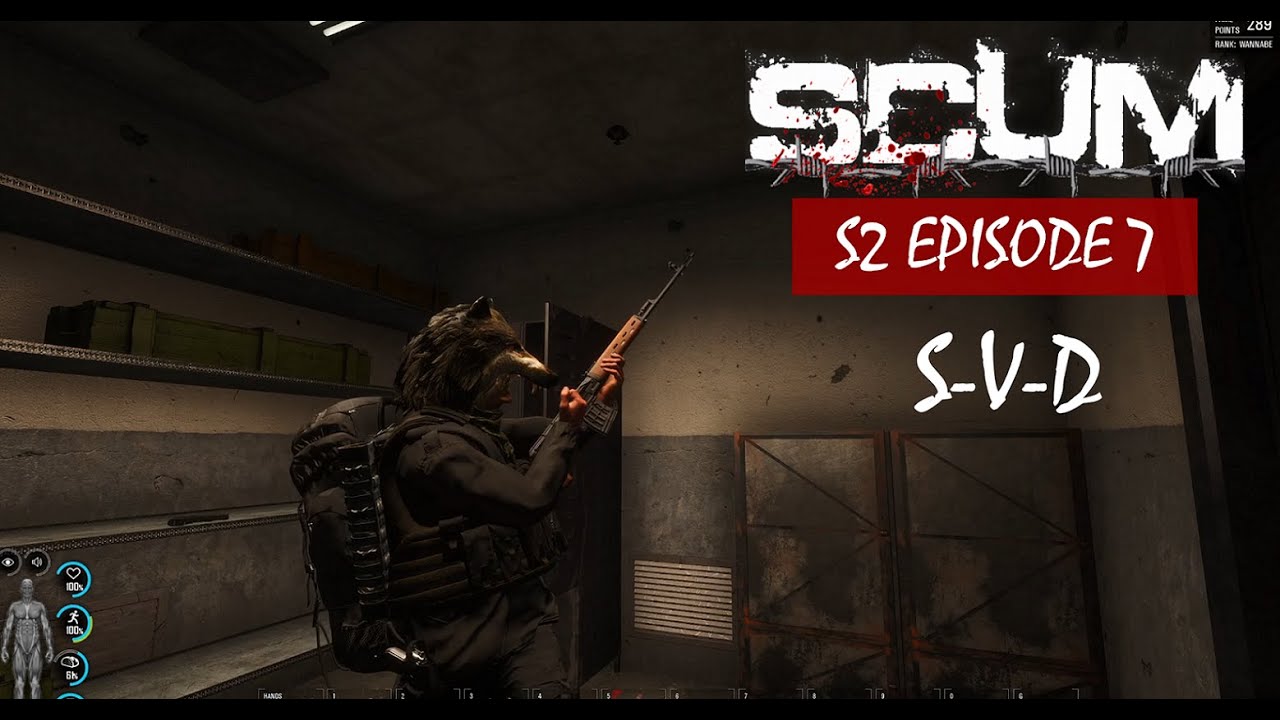SCUM 0.7 - S2 Episode 7 - SVD - YouTube