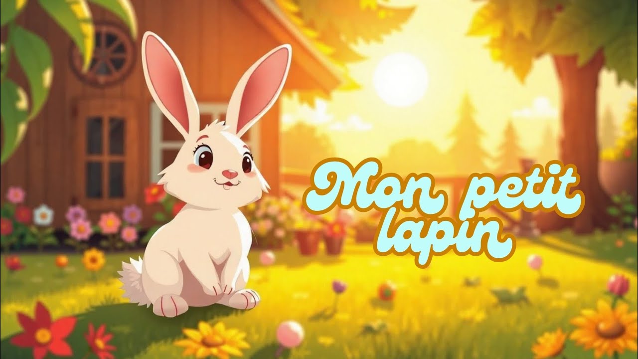 Mon petit lapin comptine pour bébé et pour maternelle - YouTube