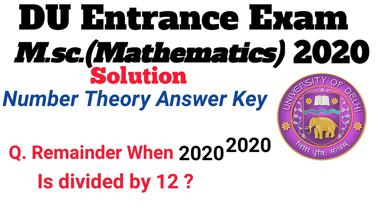 du-maths-entrance-exam-2020-solution-number-theory-answer-key-paper