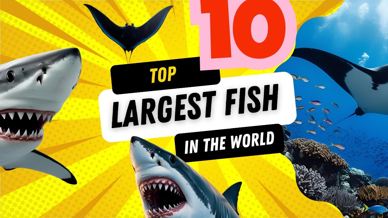Top 10 Largest Fish in the World – Giant Creatures of the Deep! 🦈🌊 ...