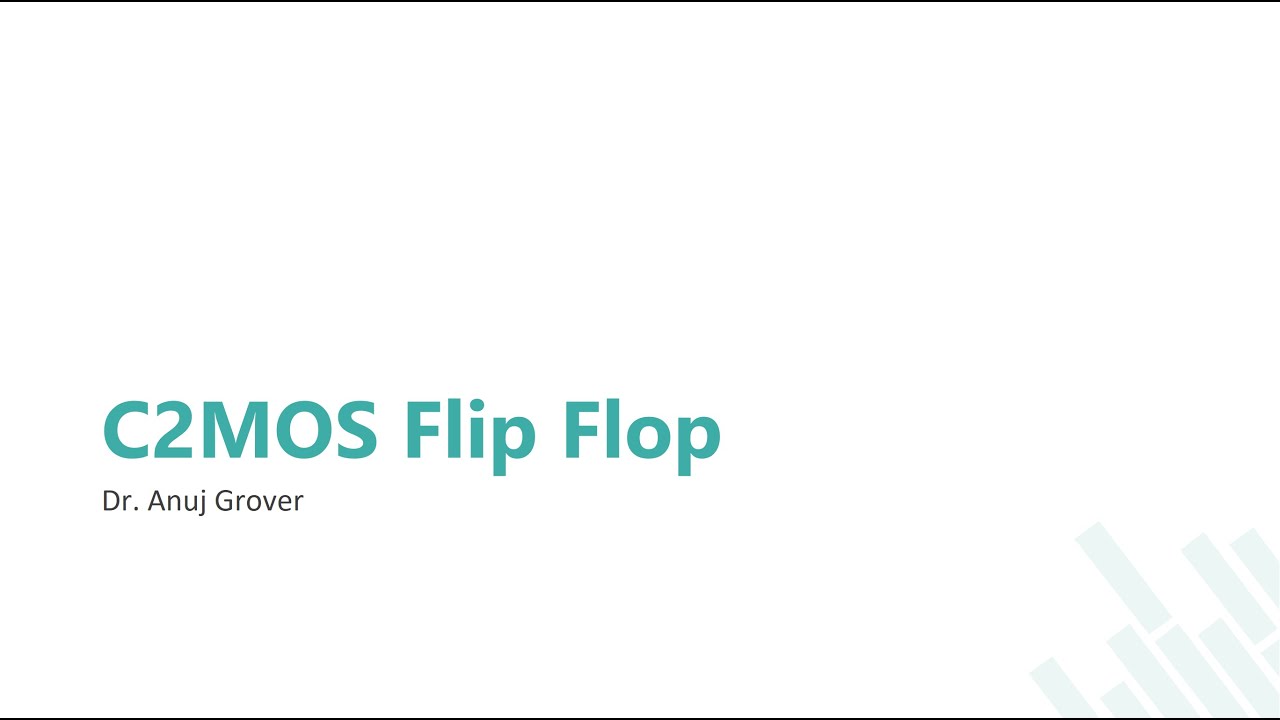 C2MOS Flip Flop - YouTube