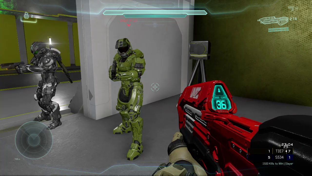 Trolling fake Master Chief in unsc clan - YouTube