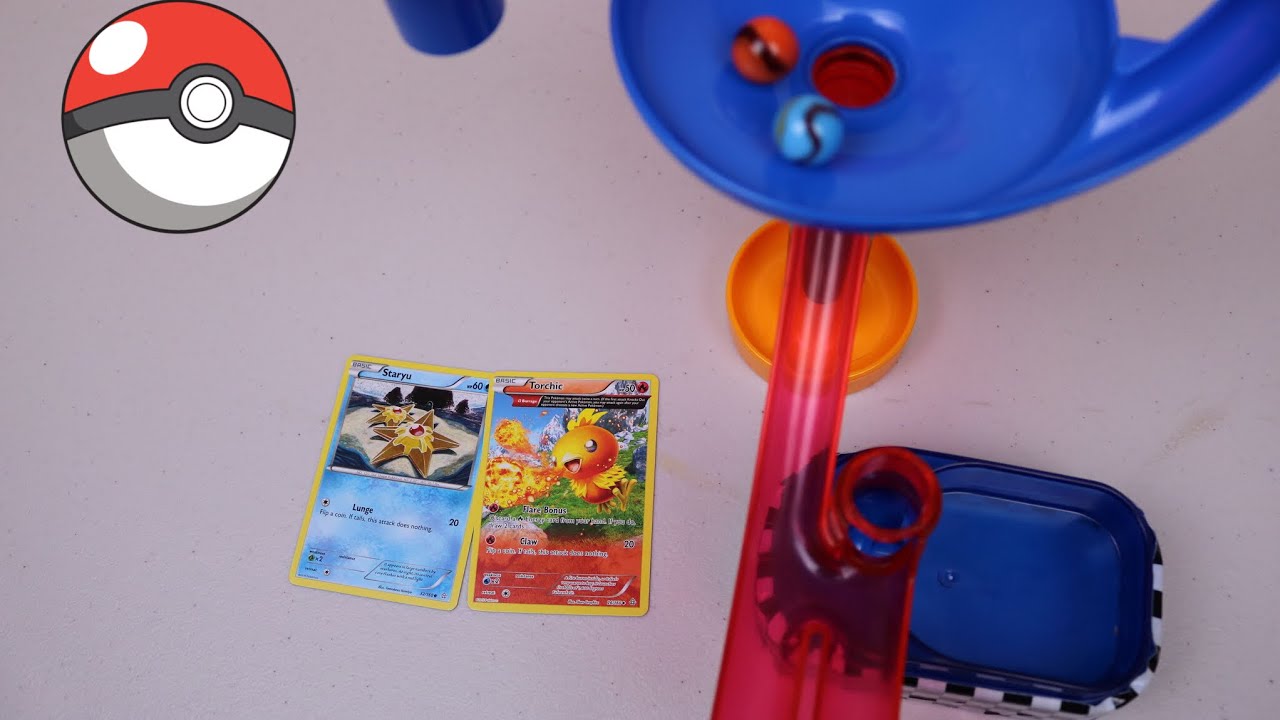 Staryu vs Torchic Marble Race - Pokemon Battle | Pokemon Rush - YouTube