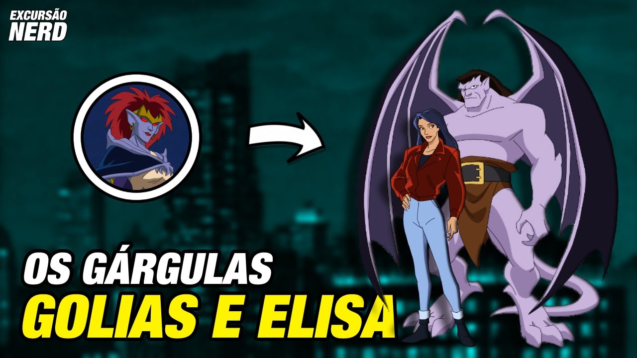 GOLIAS e ELISA | OS GÁRGULAS | História Completa - YouTube