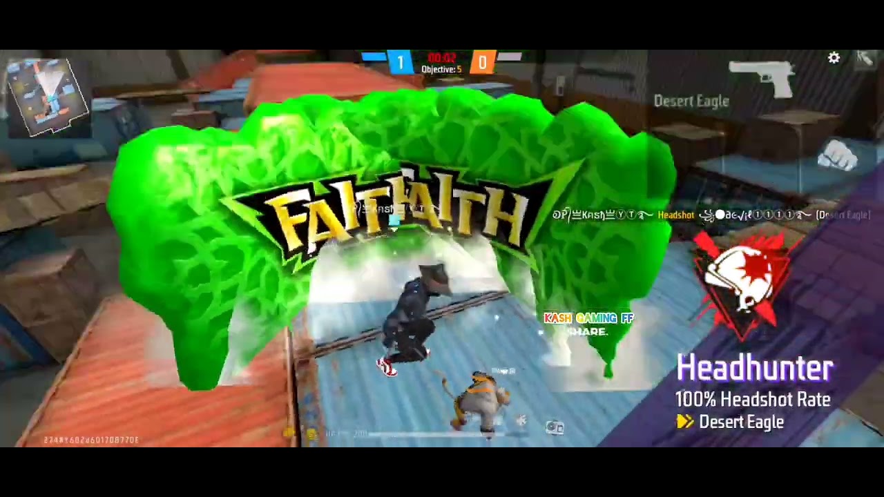 UMP CHALLENGE #7 KASH GAMING FF FREEFIRE TRENDING VIDEOS - YouTube