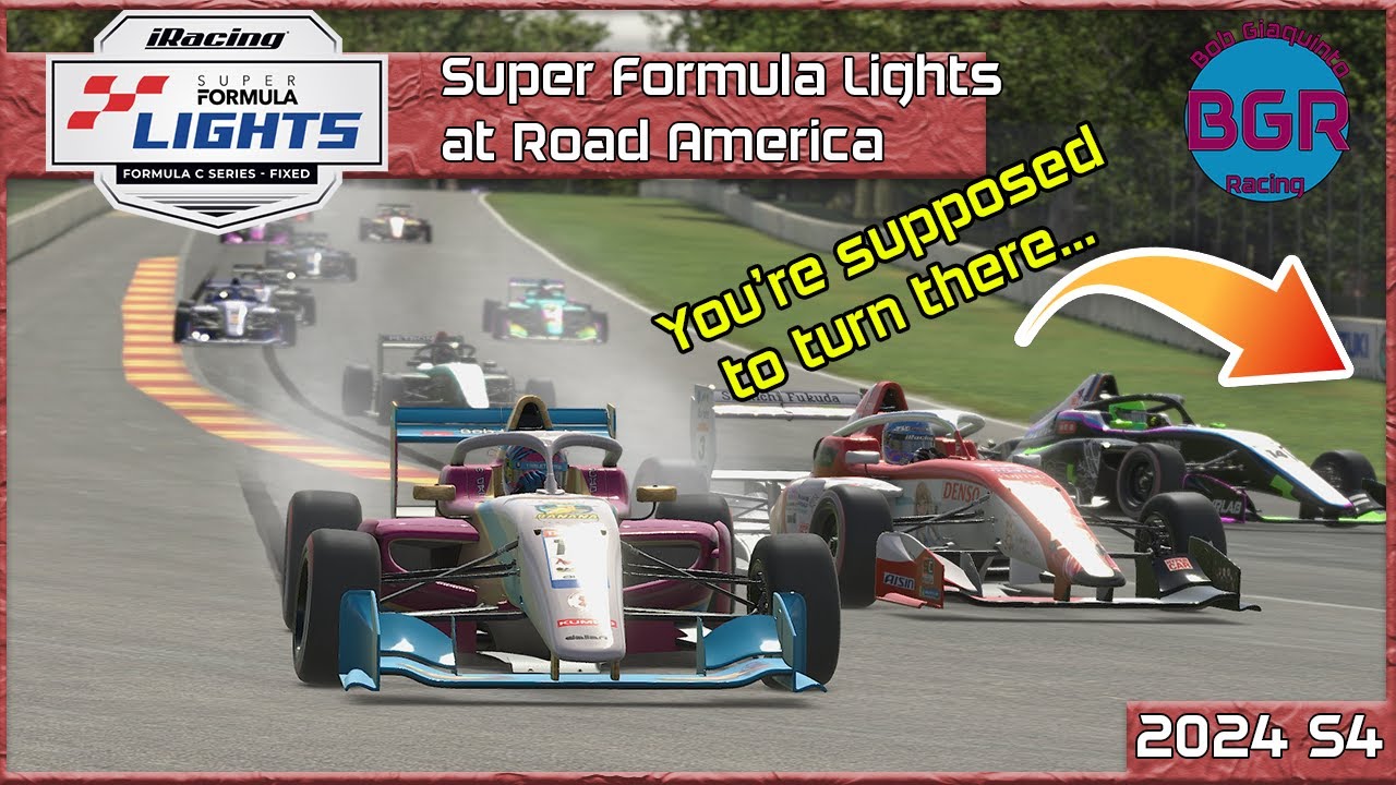 Super Formula Lights at Road America - iRacing Super Formula Lights ...