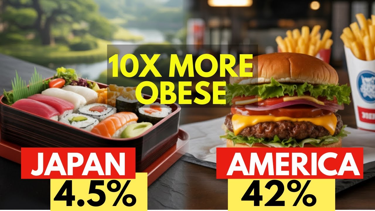 Why America's Obesity Rate Is 10X Japan's - YouTube